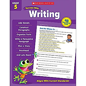 Scholastic Teacher Resources Scholastic Fifth Grade Success Workbooks, 4 Book Set