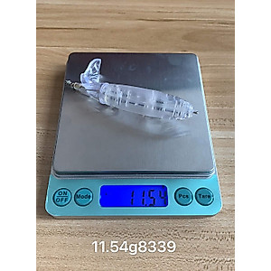 5PCS Fishing Lures Plopper Fishing Lure Whopper Popper Bass Lure 11.53g 9.7cm 8339 Special Eye