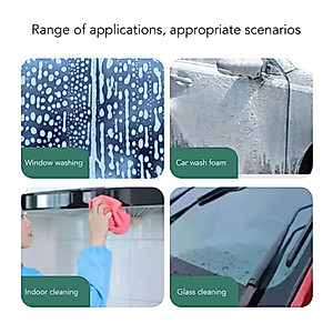 Handheld Foam Sprayer, 2000mAh 1.8L Cordless Pressurized PP Electric Foam Spray Bottle Foam Cannon for Car Washing Garden