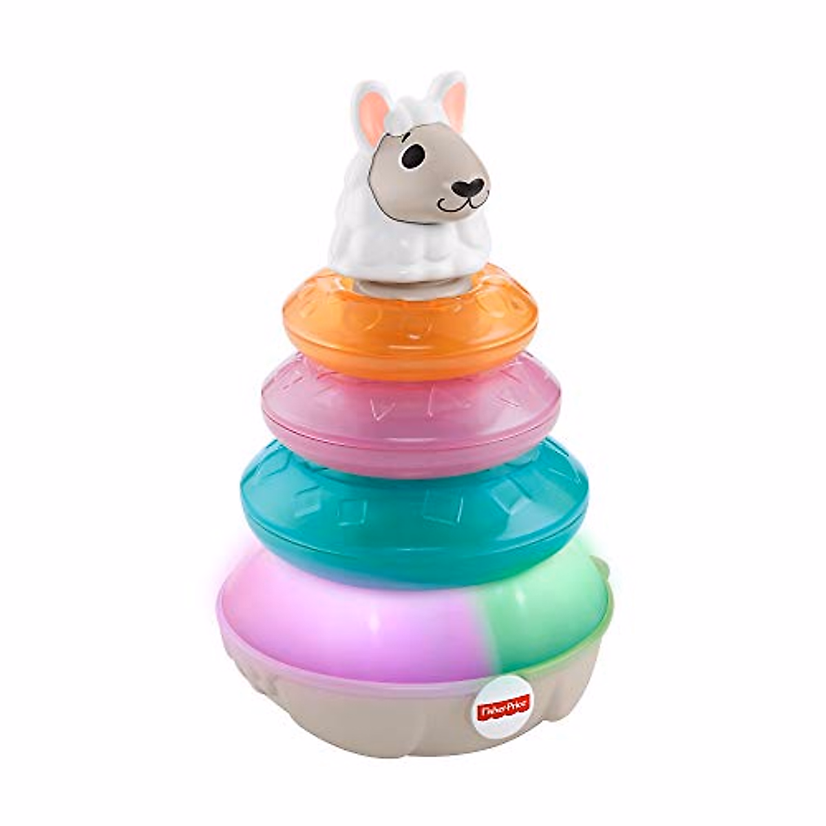 Fisher-Price Linkimals Lights & Colors Llama, Multi Color