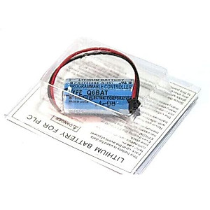 Mitsubishi Battery - Q6BAT - CR17335SE - 3V - PLC Lithium Battery Plug