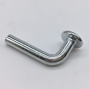 50 Pcs Pallet Rack Safety Bolt, Flat Top Hat Φ 0.570″(14.5mm), Width Φ 0.275″(7mm), Height 1.970″(50mm) High from Top to Bottom, Universal Cross Beam Locker Drop Pin, Accessory Shelving System, M7×50