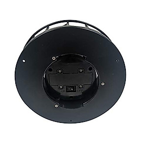 LED Solar Powered Lighthouse,360 Degree Rotating Landscape Lamp IP65 Waterproof Statue Rotating Lights for Outdoor Garden Pathway Decor(Black)