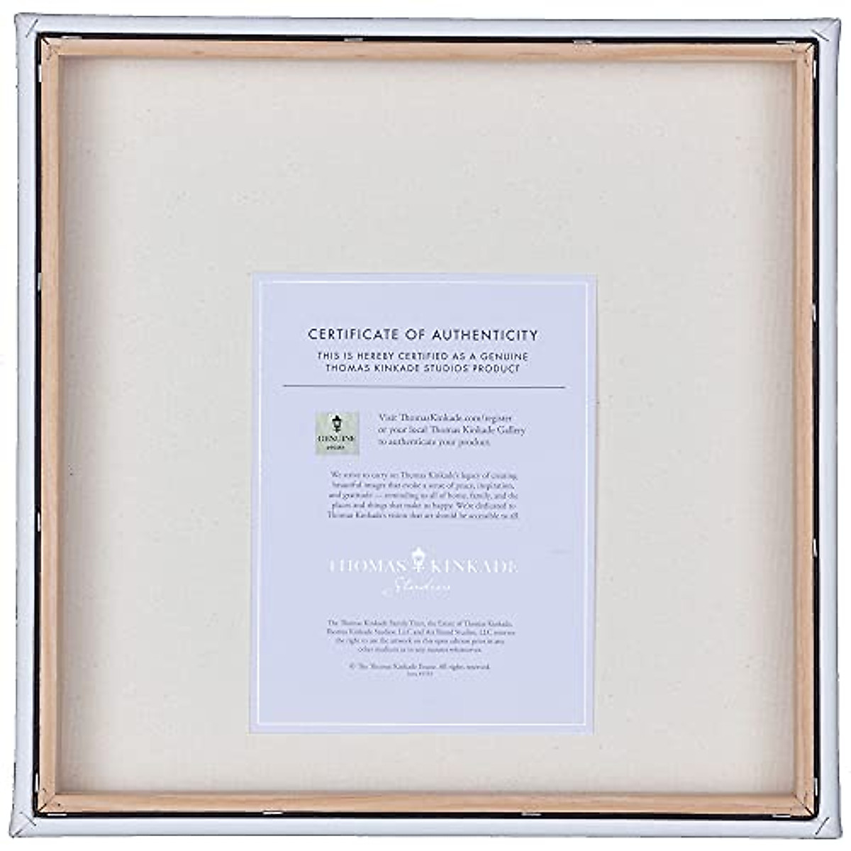 Thomas Kinkade Studios Biltmore in the Fall 14 x 14 Wrapped Canvas