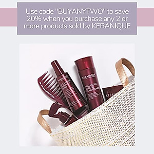 Keranique Lift and Repair Treatment Spray, Keratin Hair Treatment Instant Volume and Body Amino Complex, Free of Sulfates, Dyes and Parabens, Unscented, 3.4 Fl Oz, 1 pack (40041-3.4 fl. oz.)