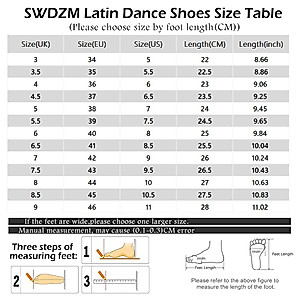 SWDZM Men&Women Ballroom Dance Shoes Lace-up Closed Toe Latin Modern Performance Dance Practice Teaching Shoes,MF2805,Heel-1.38'',Black, 7.5 US