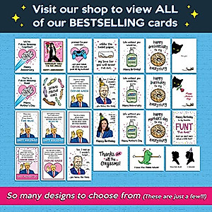 Trump Fake News Birthday Card | Funny Birthday Cards | Trump Supporter Gift | A7 Size - 5x7 Greeting Cards