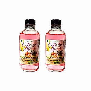 AGUA DE ROSAS Rose Water Skin and Facial Cleanser Limpiadora Piel Facial QTY-2
