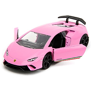Lambo Huracan Performante Matt Pink Pink Slips Series 1/32 Diecast Model Car by Jada 34661