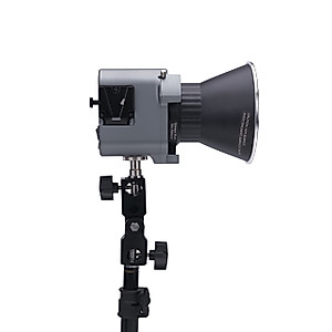 Aputure Amaran 60X S Bi Color LED Video Light 2700-6500K, Upgraded TLCI 97+ CRI 96+ SSI 87+, 9 Lighting Effects, APP Control, DC/AC Power Supply with Ginisfoto Cloth for Studio and Filming