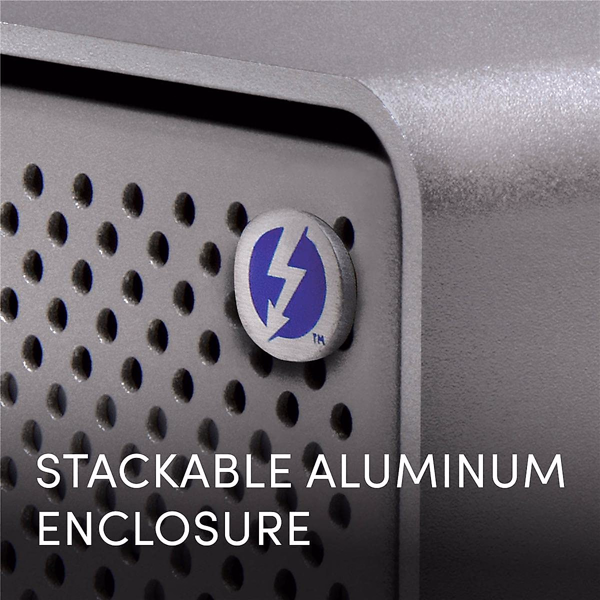 SanDisk Professional 20TB G-DRIVE PRO - Enterprise-Class Desktop Hard Drive, Thunderbolt 3, USB-C, 7200RPM Ultrastar Drive Inside - SDPH51J-020T-NBAAD