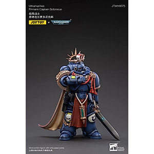 BLOOMAGE JOYTOY (BEIJING) TECH Warhammer 40K: Ultramarines Primaris Captain Sidonicus 1:18 Scale Action Figure