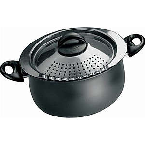 Taste of Italy Stock Pot with Lid Black