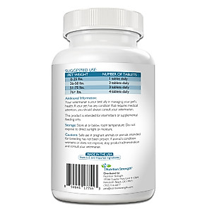 Nutrition Strength 15-in-1 Mushrooms for Dogs Turkey Tail 600mg Lion's Mane 600mg Reishi 600mg Shiitake 500mg Cordyceps 300mg Chaga 300mg Maitake 200mg Meshima Blazei Poria Enoki Portobello 90 Tablets