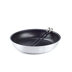 GSI Outdoors Bugaboo 10" Aluminum Non-Stick Fry Pan for Camping, Home, Backpacking at The Cabin