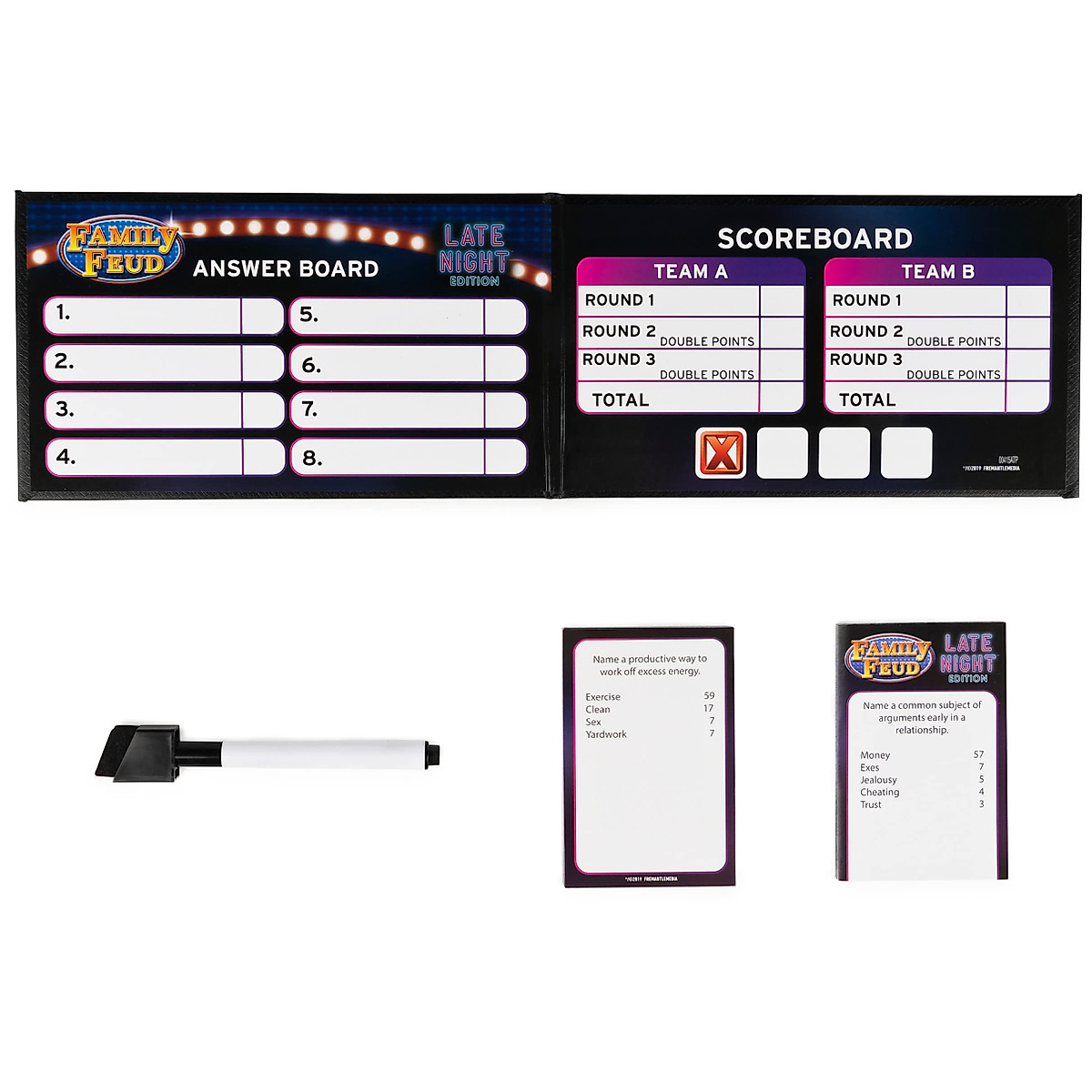 Family Feud Late Night Edition Adult Party Quiz Game