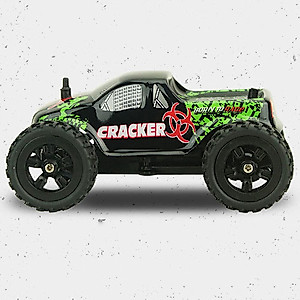 Adepe 2.4Ghz Radio Remote Control Car 1/32 Mini RC Truck High Speed Cross Country Vehicle Drift Racing Model Toy for 3-12 Years Old Children Boys Kids Christmas Birthday Gift