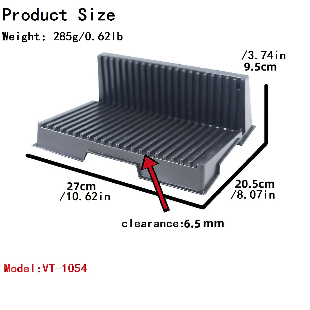 volunt Plastic Parts Shelf,Model Shelf,Placing Rack,Plastic Tool Drawer Storage Container Storage Box, Suitable for Gundam DIY Model Making Accessories of Model Action Figures (VT-1054)