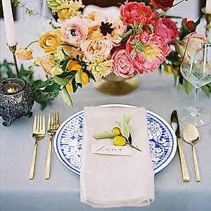 Bbiamsleep 24 Pieces 7 Inch Blue and White Plates Decorative Paper Plates Blue Floral and White Party Plates Birthday Plate Disposable Paper Plates Cake Dessert Plates for Bridal Wedding Tea Party