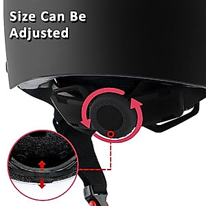 OUWOR Youth Skateboard Bike Helmet for Boy and Girl, Lightweight Adjustable, Multi-Sport for Bicycle Skate Scooter (Aqua, Medium)