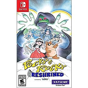 Pocky& Rocky Reshrined for Nintendo Switch