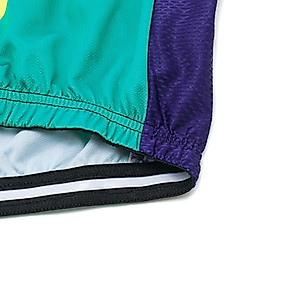 Men's Cycling Bike Jerseys Short Sleeve with 3 Rear Pockets- Moisture Wicking, Full Zipper Biking Shirt, Quick Dry, Breathable Mountain Bike Shirt (0507,XL)