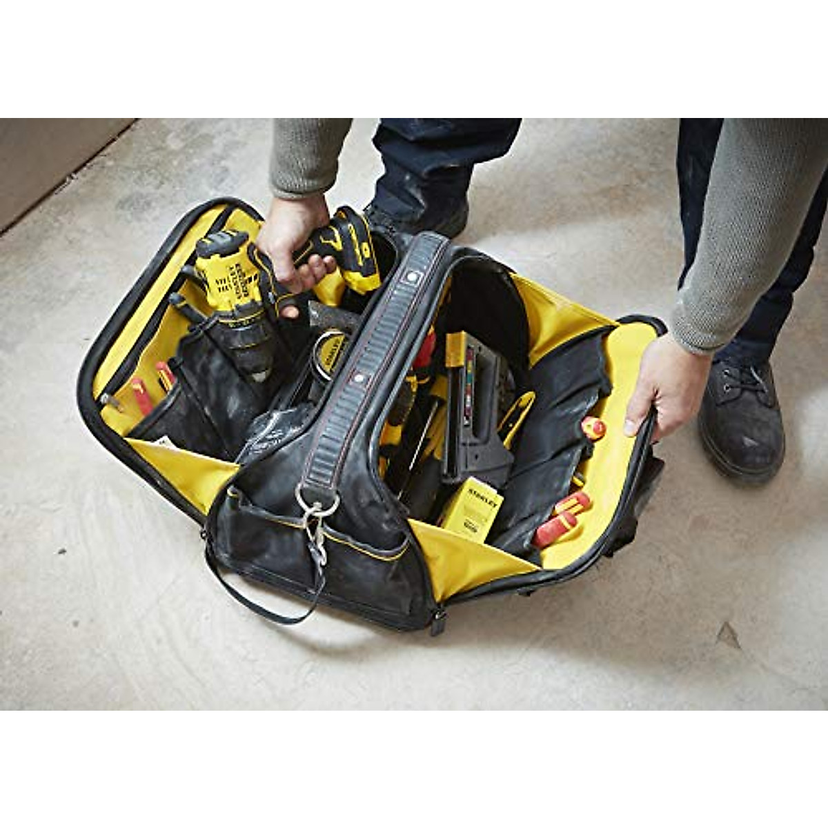 Stanley Tools FatMax Multi Access Duel Sided Shoulder strapped Bag