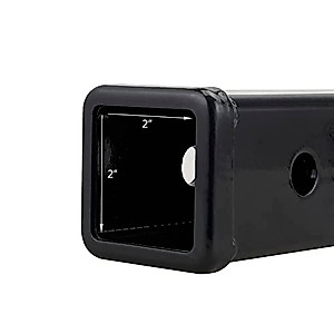 12" Trailer Hitch Extension 12 Inches Trailer Hitch Extension 2" Receiver Hitch Extender 5/8" Pin Hole 4000 LBS