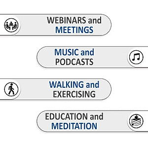 LUDOS FEROX Wired Earbuds in-Ear Headphones, 5 Year Warranty, Earphones with Microphone, Noise Isolation Corded for 3.5mm Jack Ear Buds for iPhone, Samsung, Computer, Laptop, Kids, School Students