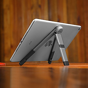 Twelve South Compass Pro for iPad | Portable Display Stand with 3 Viewing/Typing Angles iPad and iPad Pro