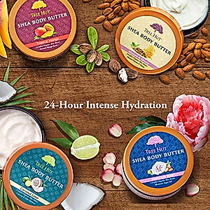 Tree Hut 24 Hour Intense Hydrating Shea Body Butter, Coconut Lime, 7 Ounce
