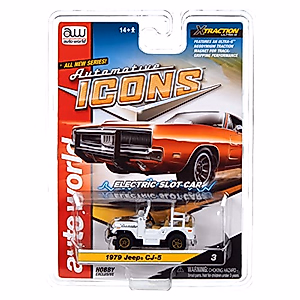 Auto World Xtraction 1979 Jeep CJ-5 HO Scale Slot Car