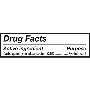 Refresh Tears Lubricant Eye Drops, 2 Count (Pack of 1)