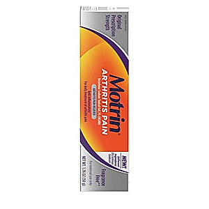 Motrin Arthritis Pain Relief Diclofenac Sodium Topical Gel 1%, Anti-Inflammatory Cream for Arthritis Pain in Hands, Wrists, Elbows, Knees, Feet & Ankles, NSAID Pain Relief Gel, 1.76 Oz