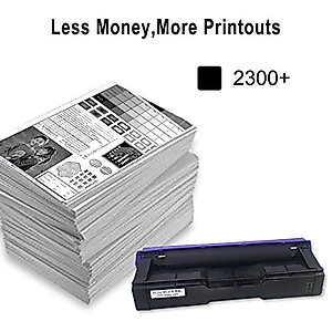 Compatible Toner Cartridge SP C250 C261 Black High Capacity 2300 Pages for RICOH Aficio SP C250DN C250SF C261SFN C261SFNw C261DNw Laser Printers VICTORSTAR