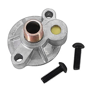 KIPA Oil Filter Adapter Replace for Small Block Chevy V8 Engines SBC BBC Spin On Bypass 305 307 327 350 400 396 402 427 454# 3952301