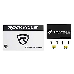 Rockville RVF-2 1200w Peak/300w Dyno-Certified RMS 4 Channel Car Amplifier Stereo Amp