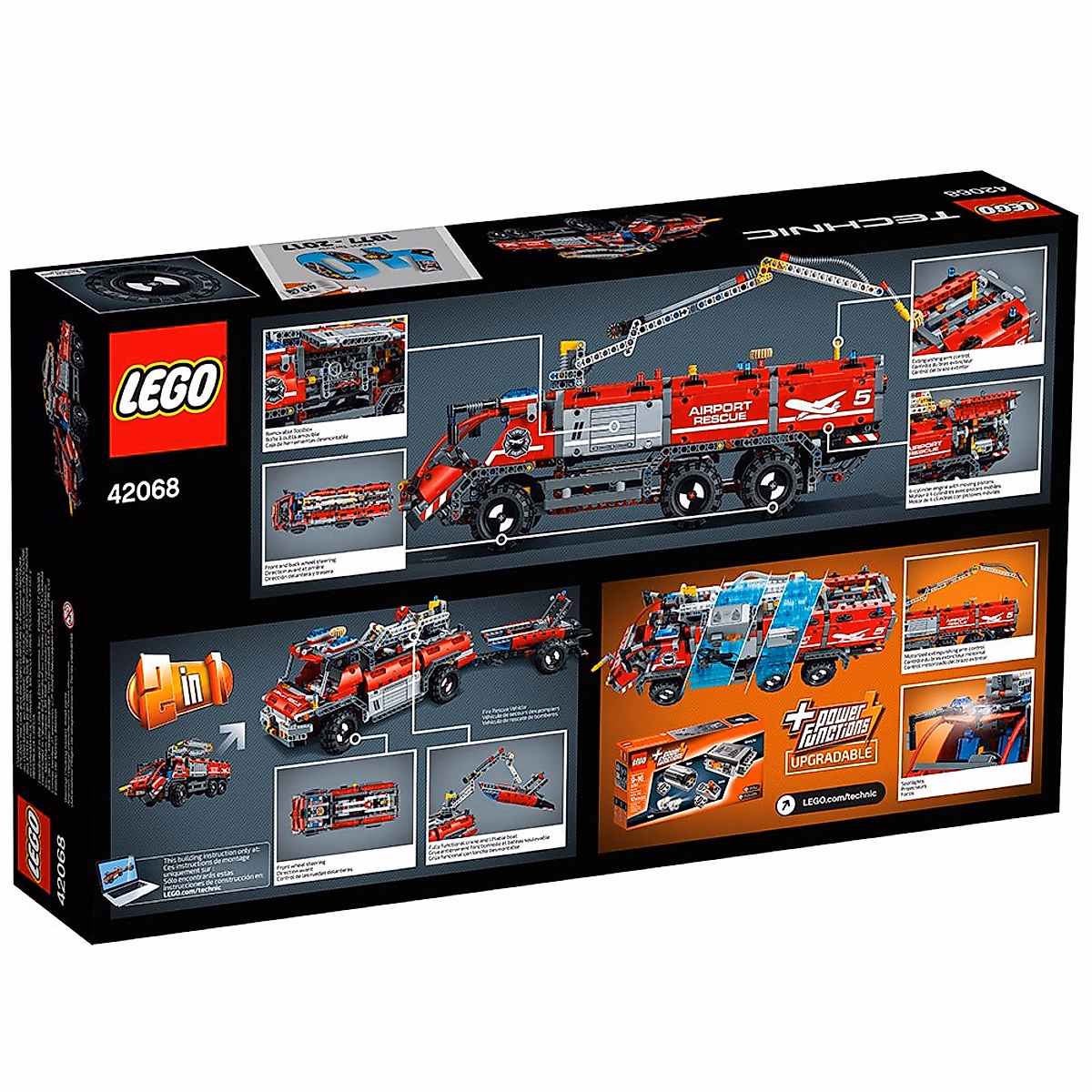 LEGO Technic Airport Rescue Vehicle 42068 Building Kit (1094 Piece)