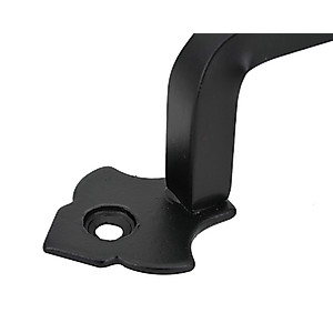 OVOV 2 Pack Barn Door Pull Handle Hardware for Wooden Garden Gate Shed Cabinet Door (6inch)