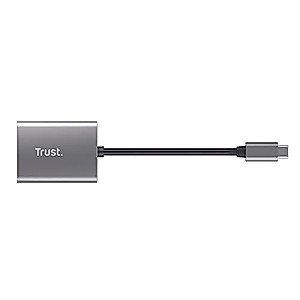 Trust Dalyx Fast USB Cardreader, Fast USB 3.2 Gen 1 with USB-C Connector, 104 MB/s with Compatible UHS-I Cards, (Micro) SD, SDHC and SDXC up to 2 TB, MacBook, PC, Laptop, Chromebook