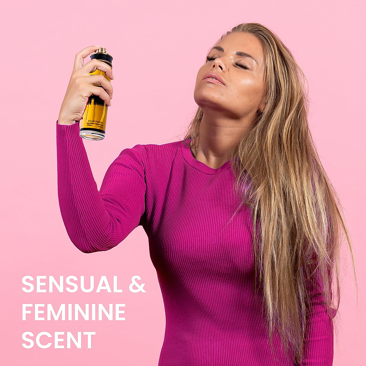 Pride for Women Eau De Parfum - Scents with Caramel, Warm Benzoin & Vanilla - Elegant Mix Ideal for Women Who Like Fragrances Sweet & Spicy - Precious For All Occasions - Elegant 100ml Bottle