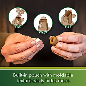 Greenies Pill Pockets Soft Dog Treats, Hickory Smoke, Tablet, 3.2 Oz. (Pack Of 6)