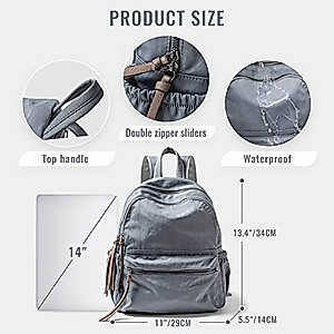 SEEKSOP Backpack Purse for Women Anti-theft Waterproof Rucksack Lightweight Travel Bag School Backpack Casual Daypack for Girls