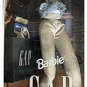 Barbie Gap Doll w Black HAT has Gap Decal, Black Backpack has Gap Decal, Pair Gap Blue Jeans, & More (1996)