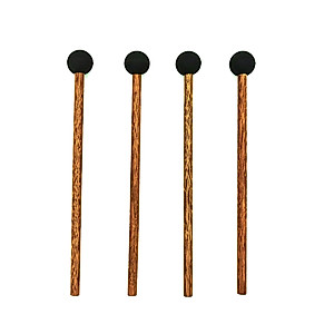BURNING&LIN Steel Tongue Drum Accessories Set with Mallets Mallets Stand Finger Picks Notes Stickers Storage Bag for Steel Drum Tongue Drum Percussion Instrument