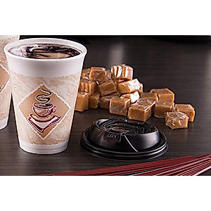 Dart 12X16G 12 oz Cafe G Foam Cup (Case of 1000)