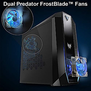 Acer Predator Orion 3000 PO3-630-UR13 Gaming Desktop | 11th Gen Intel Core i7-11700F 8-Core CPU | NVIDIA GeForce RTX 3070 | 16GB DDR4 | 1TB NVMe SSD | 1TB HDD | Intel Wi-Fi 6 | RGB Keyboard & Mouse