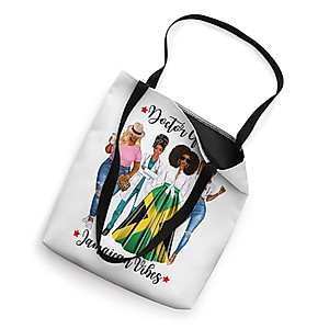 Jamaican Doctor Black Womans Dr Jamaica Afro Surgeon Medical Tote Bag