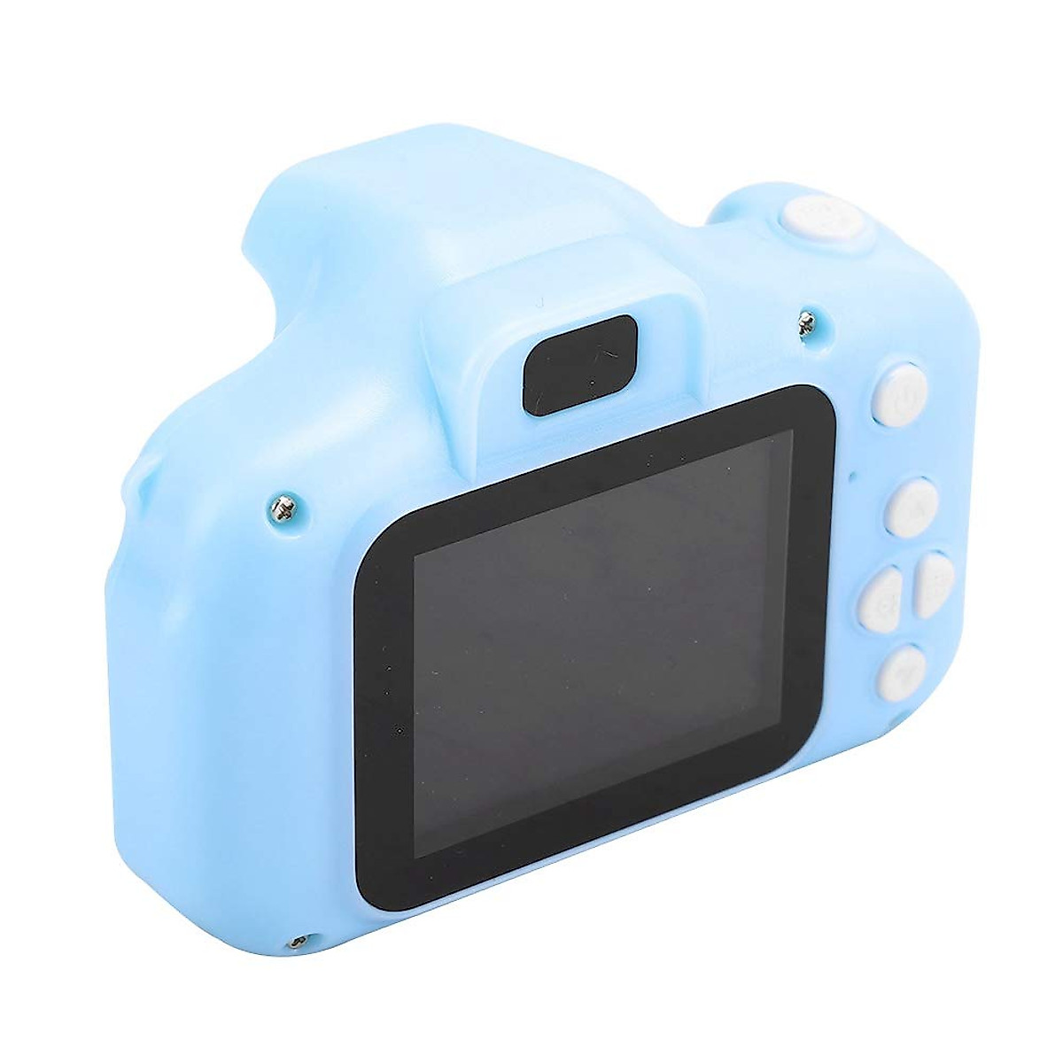 Portable Mini Cute Children Kid Digital Video Camera Toy with 2.0in IPS TFT Color Screen Eye-Friendly Supporting Taking Photos Recording Videos DIY Photos (Blue)