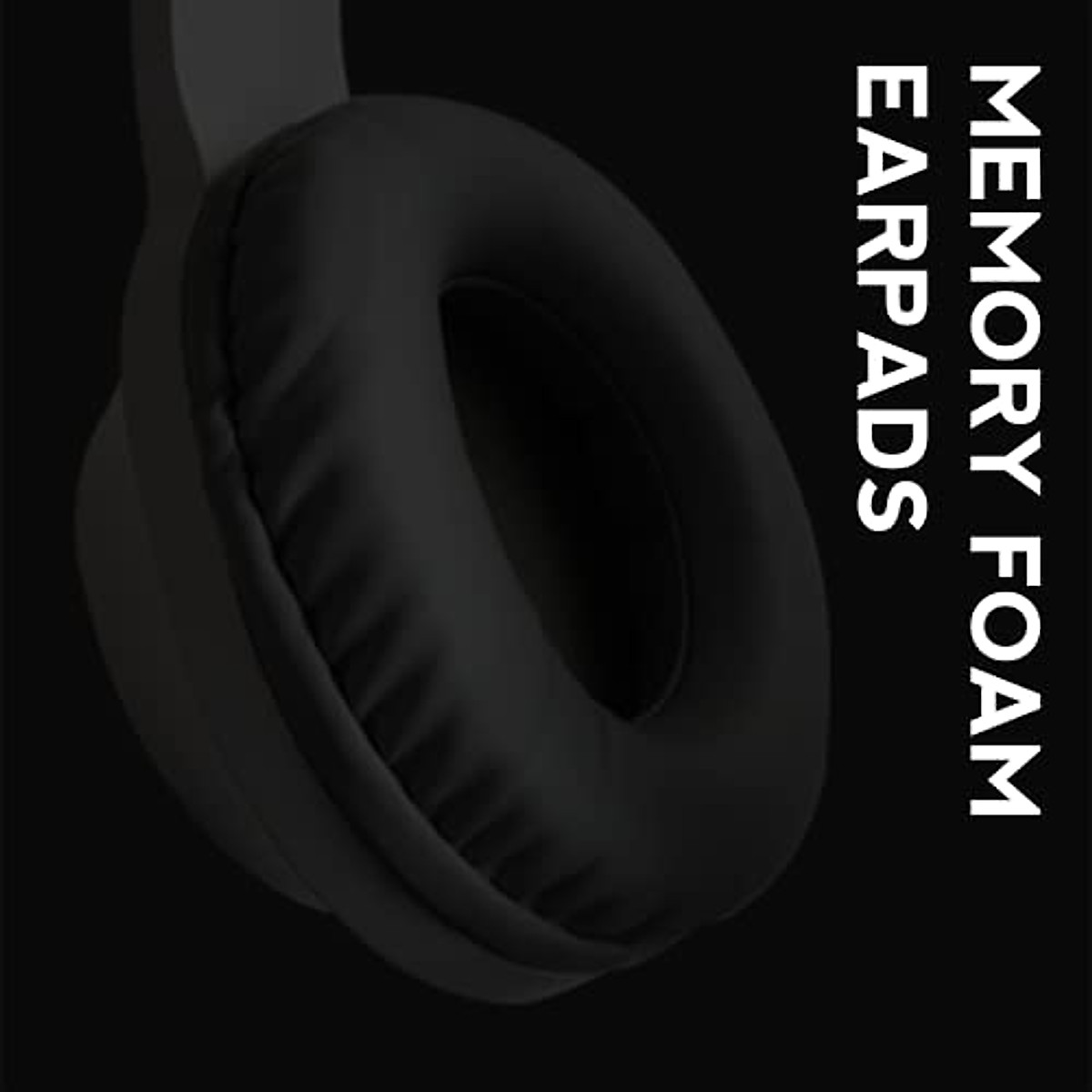 Zalman HPS310 Wired Over Ear Headphones, Gaming Headset w/Flexible Microphone, Hi-Fi 7.1 Surround Sound, Adjustable Headband, Memory Foam Earpads, RGB Spectrum, 50mm Neodymium Drivers - Black